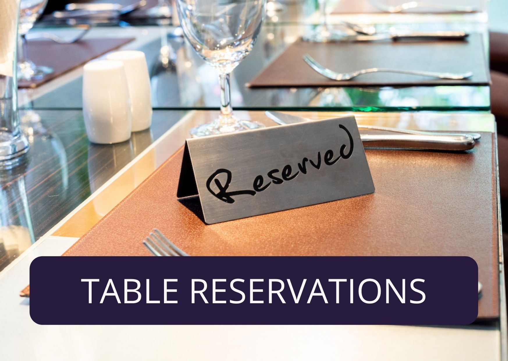 TABLE RESERVATIONS – CheckOut CI Ltd